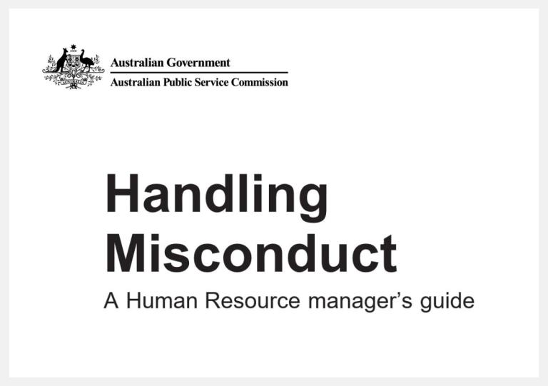 Handling_Misconduct.jpg | Australian Public Service Academy