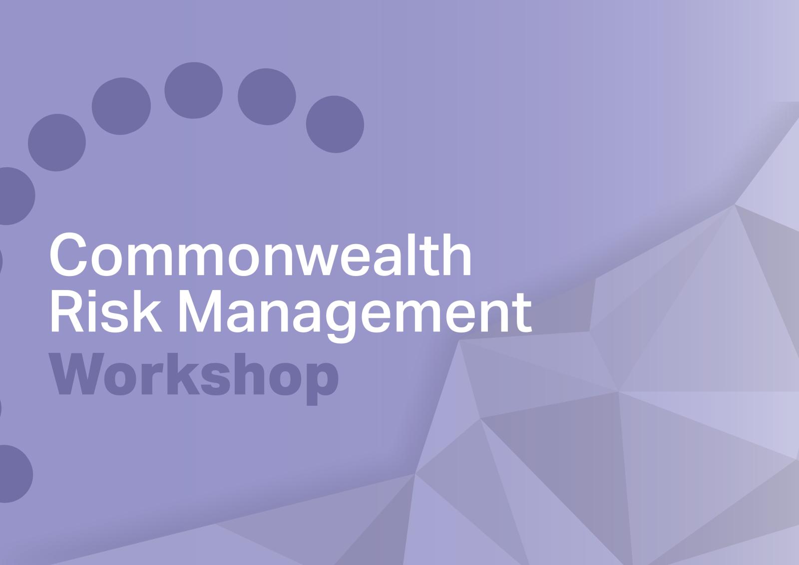 Commonwealth Risk Management Training Suite | Australian Public Service ...