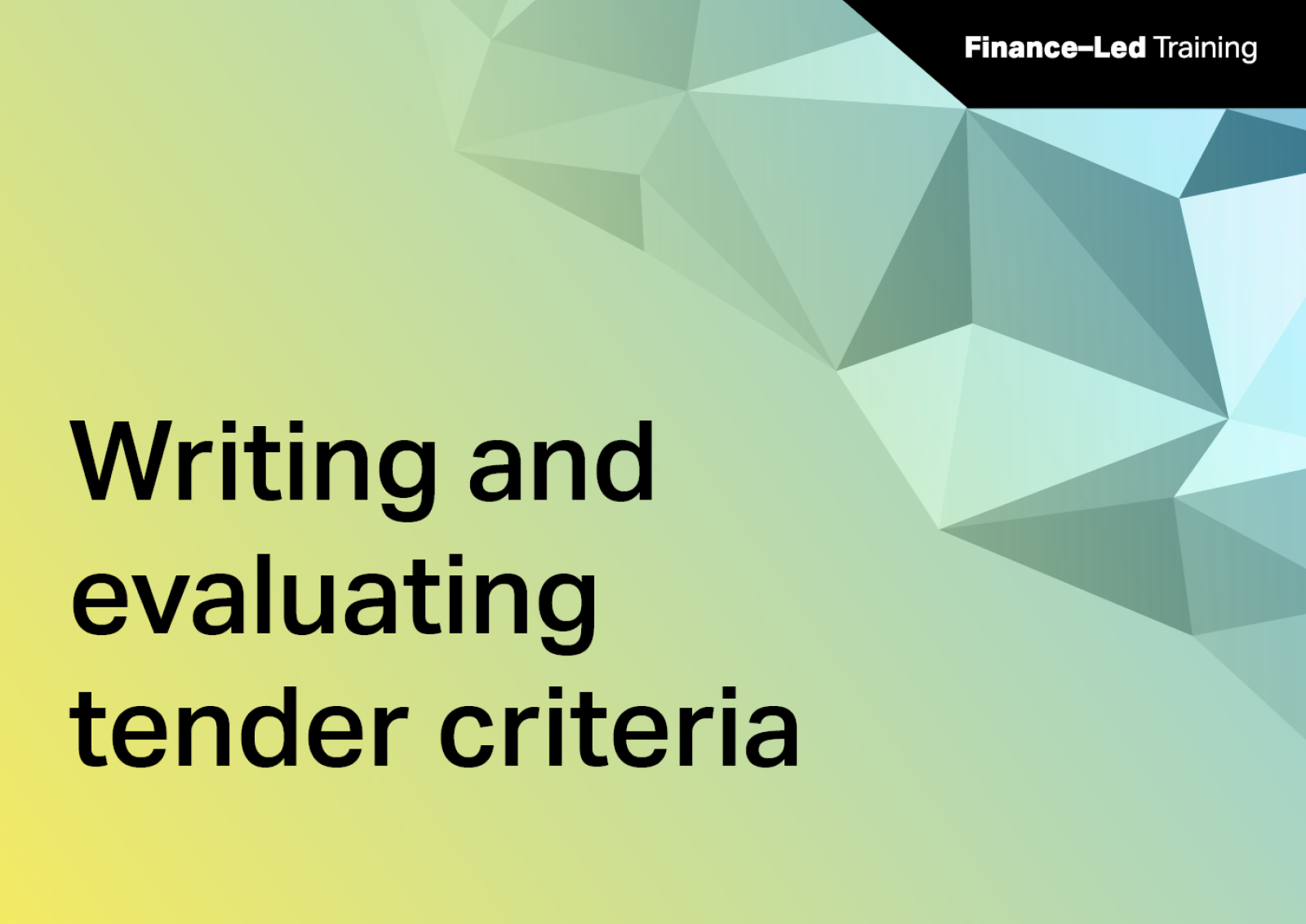 Commonwealth Procurement and Contract Management Training Suite ...