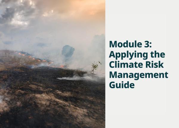 CROMP Module 3: Applying the Climate Risk Management Guide | Australian ...