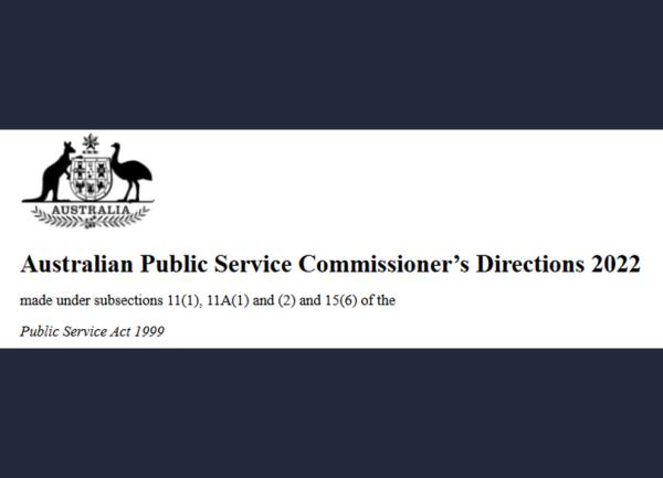 Australian Public Service Commissioner’s Directions 2022 – APS Values ...