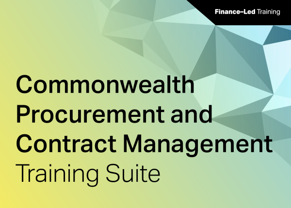 Commonwealth Procurement and Contract Management Training Suite ...